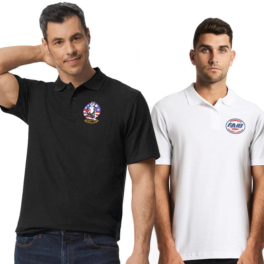 Cotton Aviation Polo Shirts – Mach 5