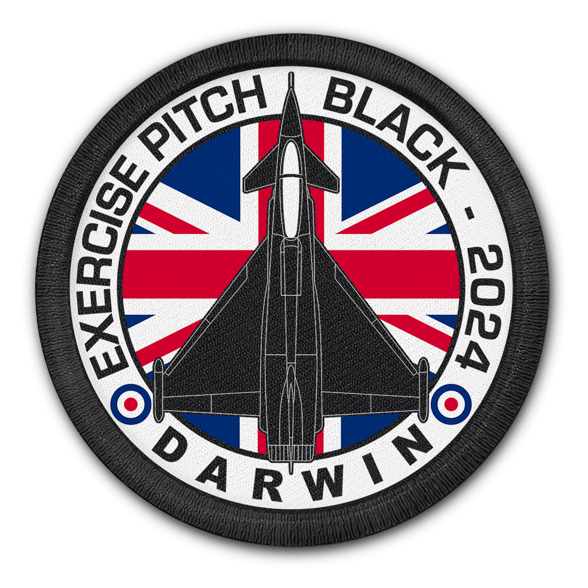 RAF TYPHOON PITCH BLACK 2024 PATCH – Mach 5