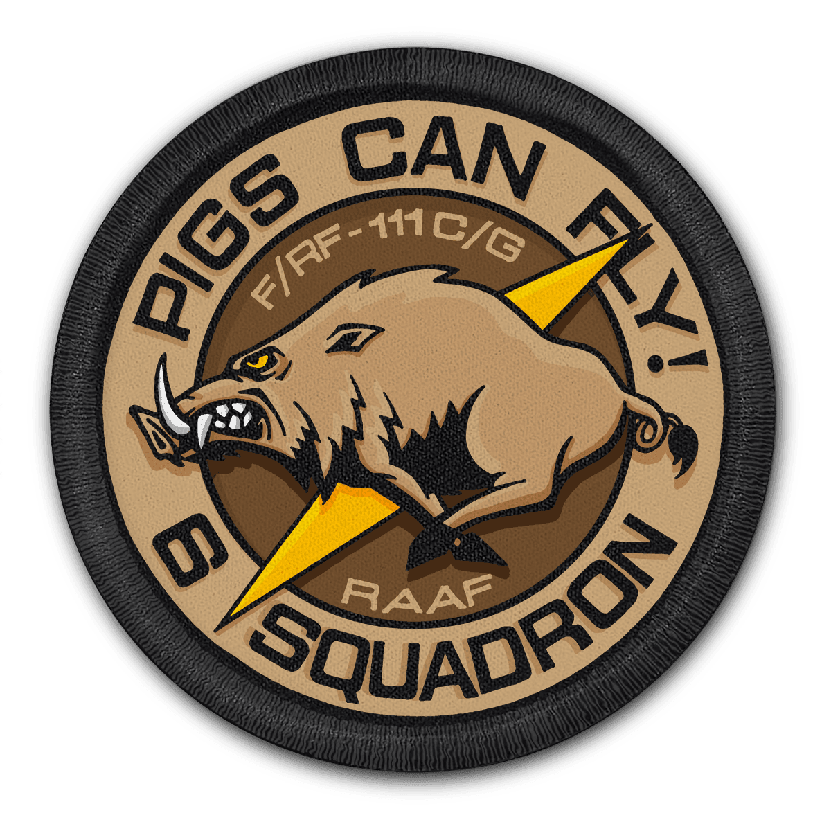 F-111 PIGS CAN FLY PATCH – Mach 5