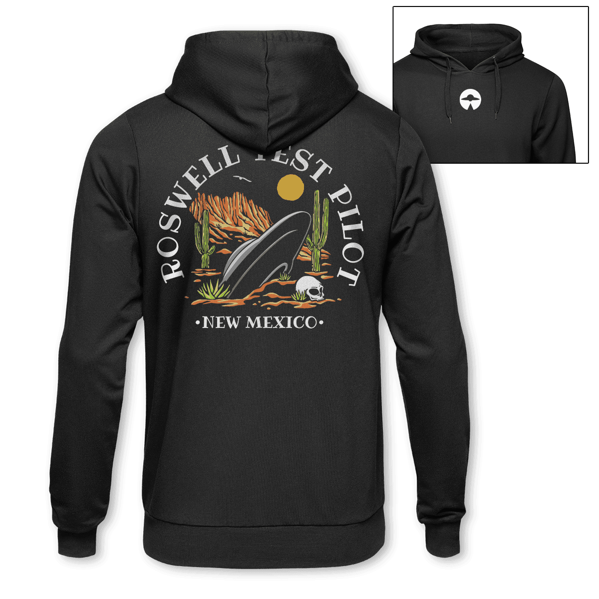 Roswell UFO Hoodie – Mach 5