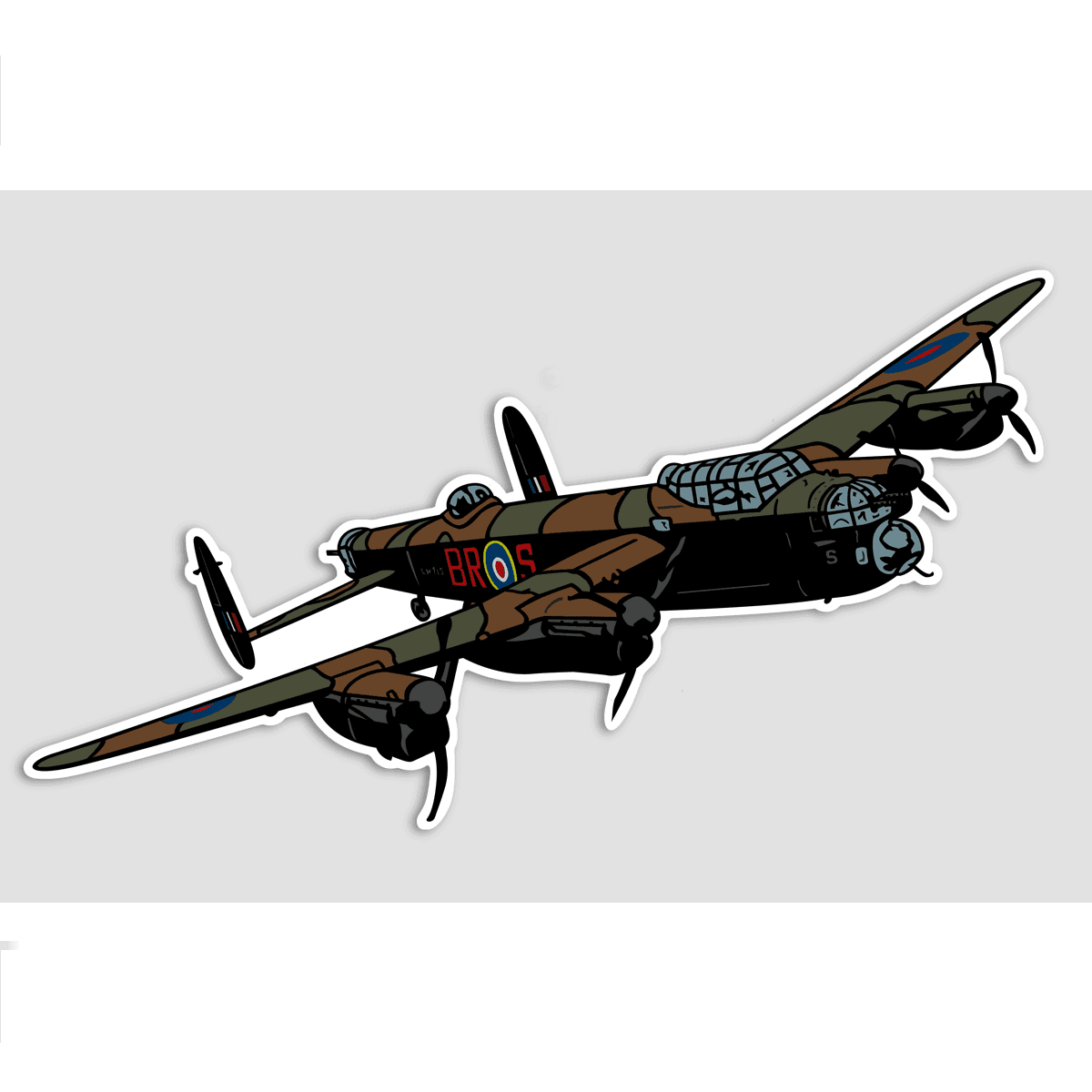 LANCASTER Sticker – Mach 5