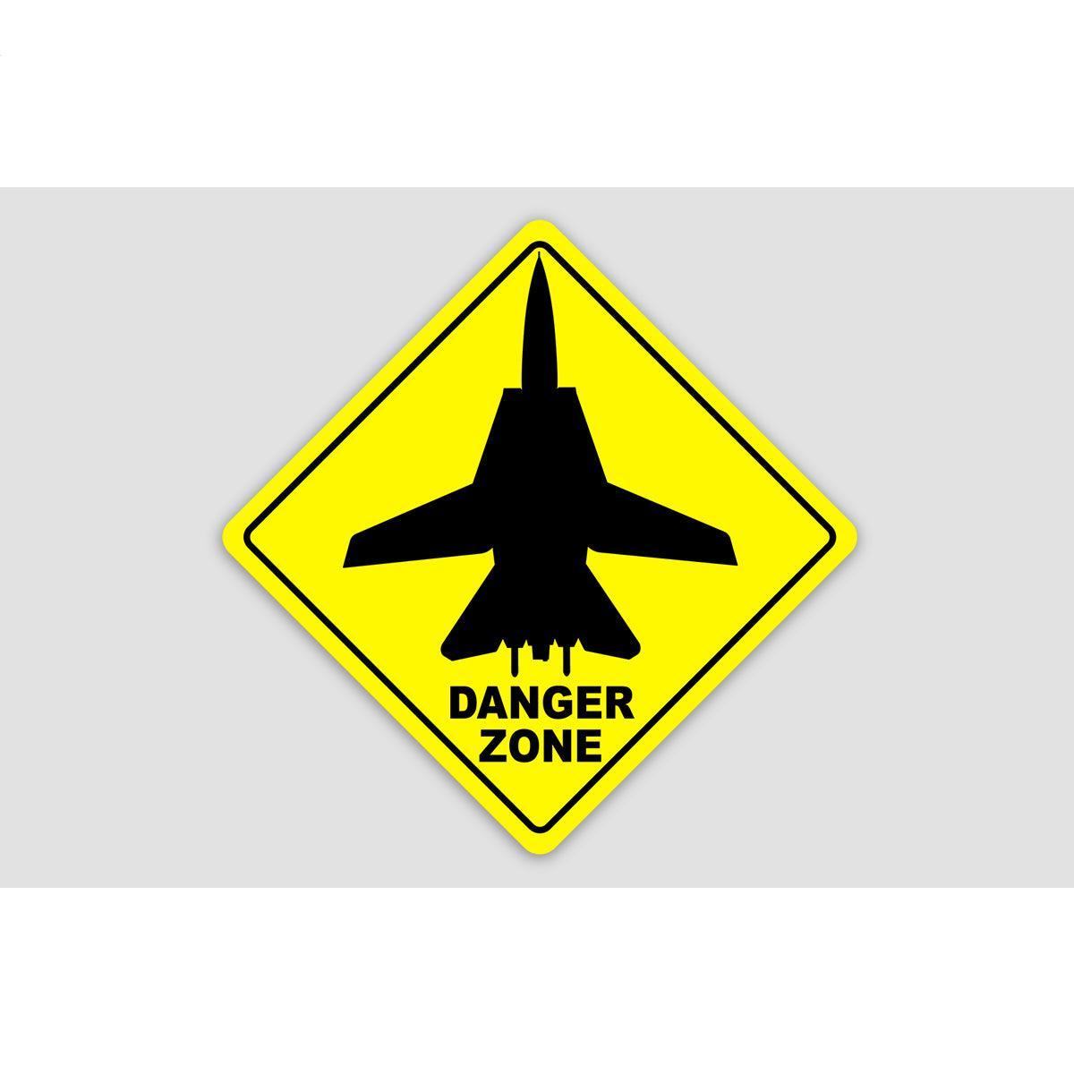DANGER ZONE Sticker – Mach 5