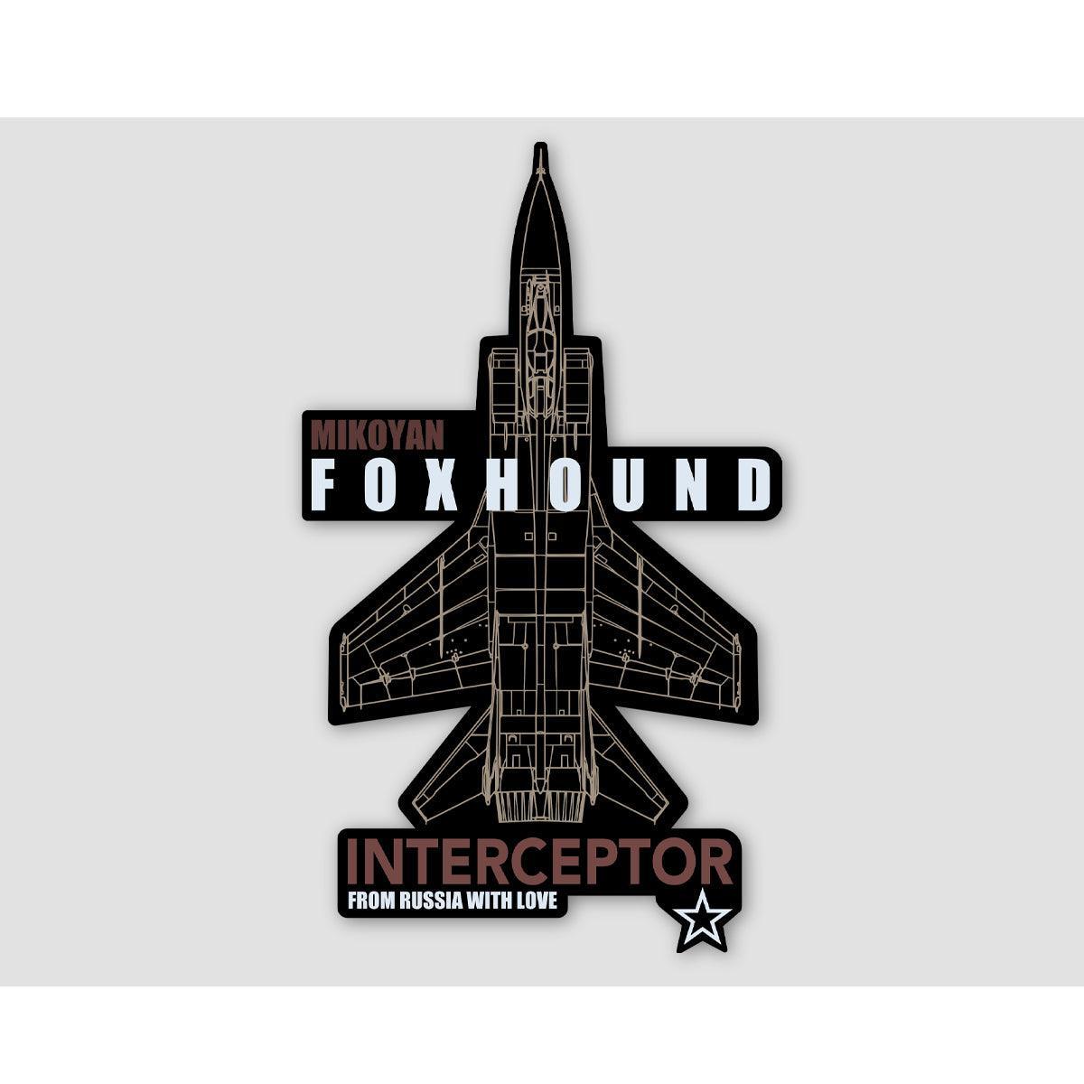 MIG-31 FOXHOUND Sticker – Mach 5
