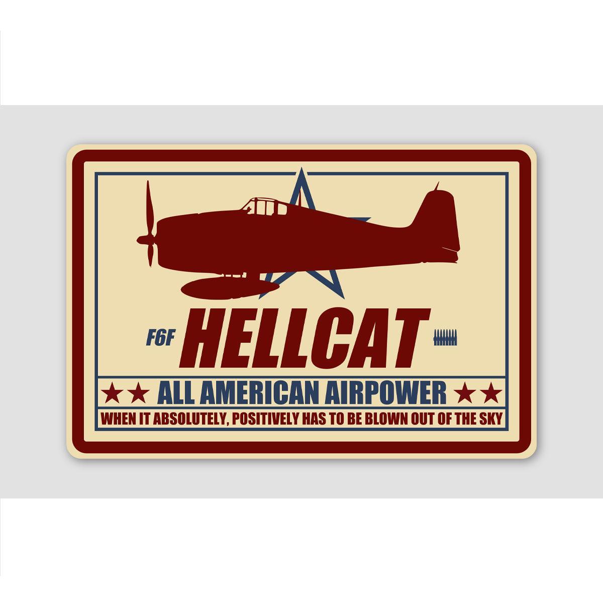 F4F Grumman Hellcat Sticker – Mach 5