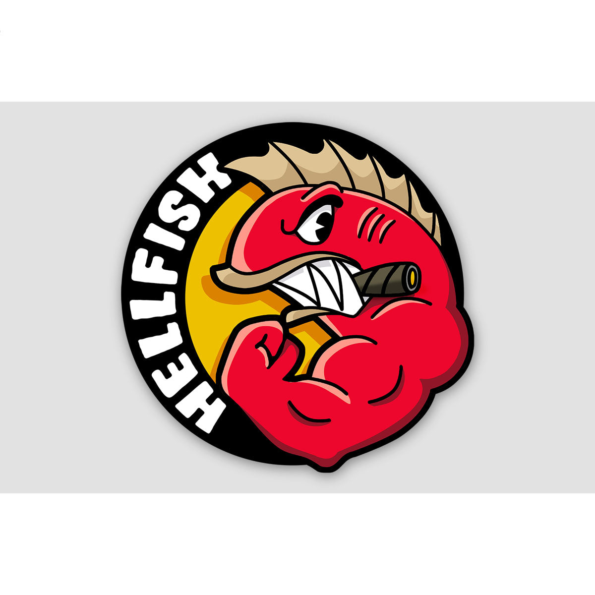 Hellfish Bumper Sticker – Mach 5