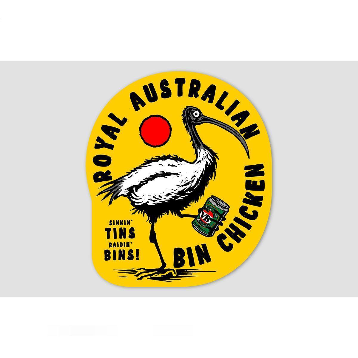Australian Bin Chicken Sticker – Mach 5