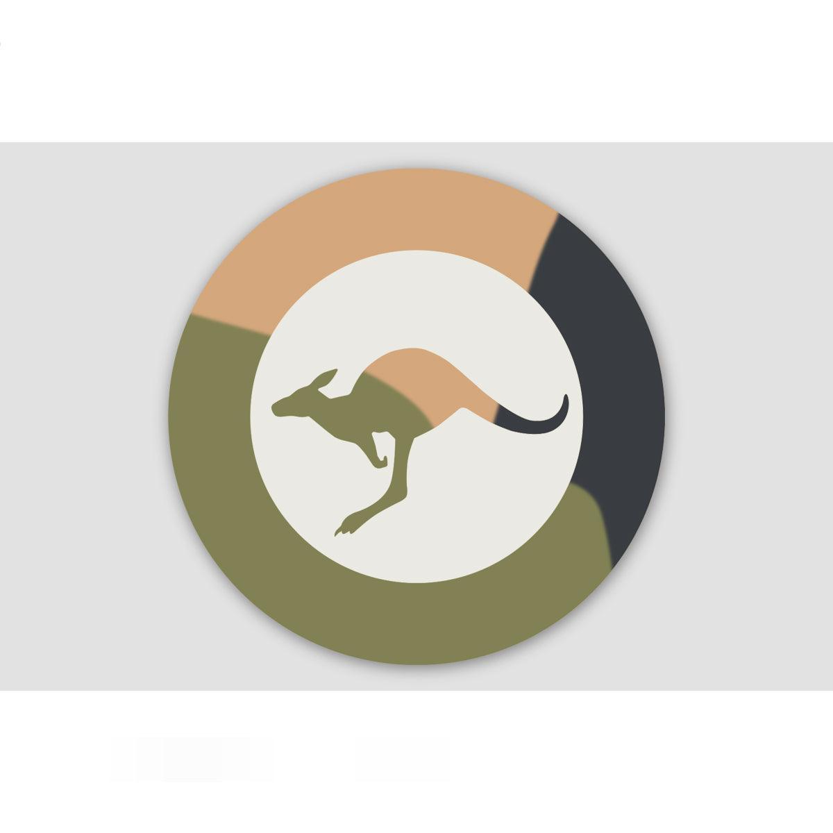 AUSTRALIAN ROUNDEL CAMO Sticker – Mach 5