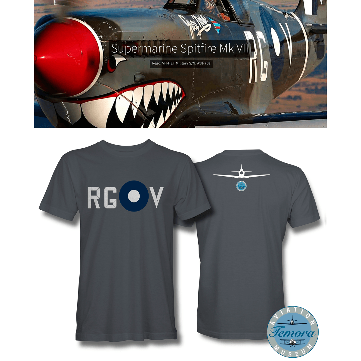 SPITFIRE "RGV" T-Shirt – Mach 5
