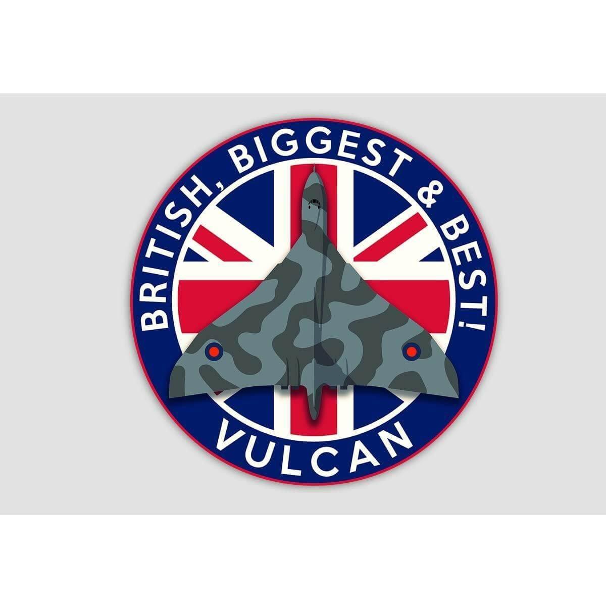 AVRO VULCAN Sticker – Mach 5