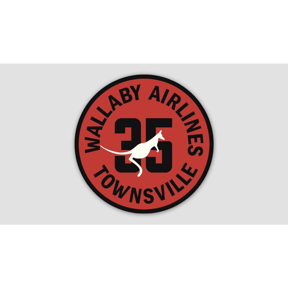 35SQN WALLABY AIRLINES Sticker – Mach 5
