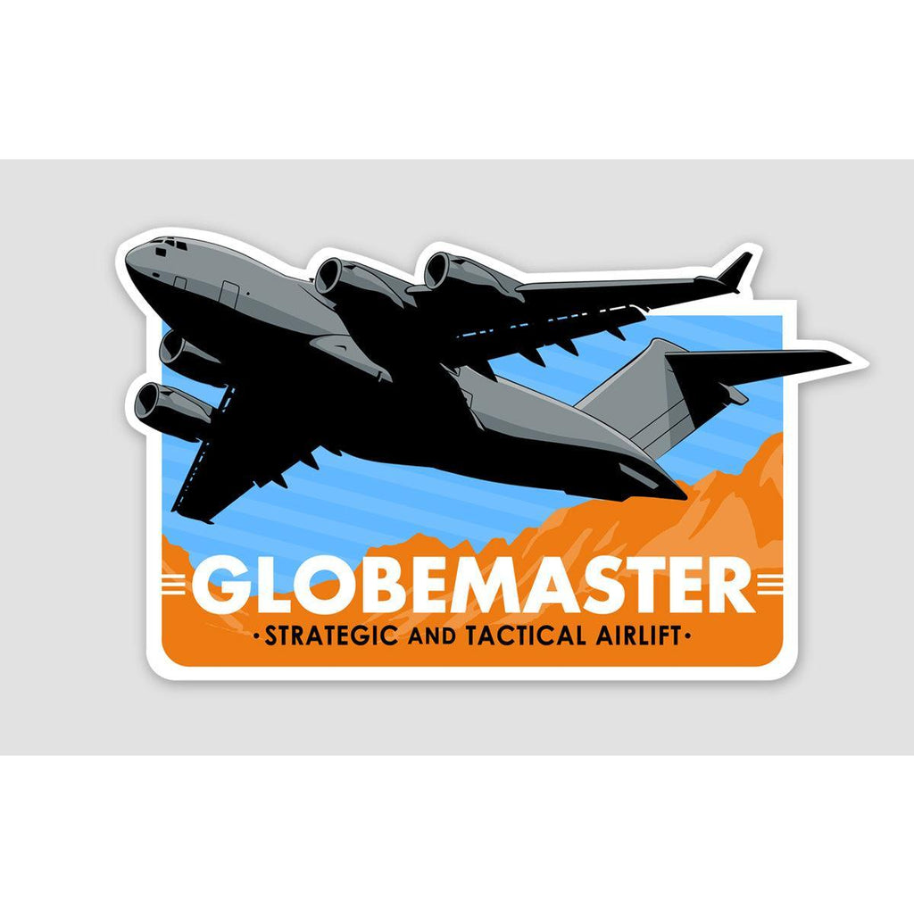 C-17 GLOBEMASTER Sticker – Mach 5