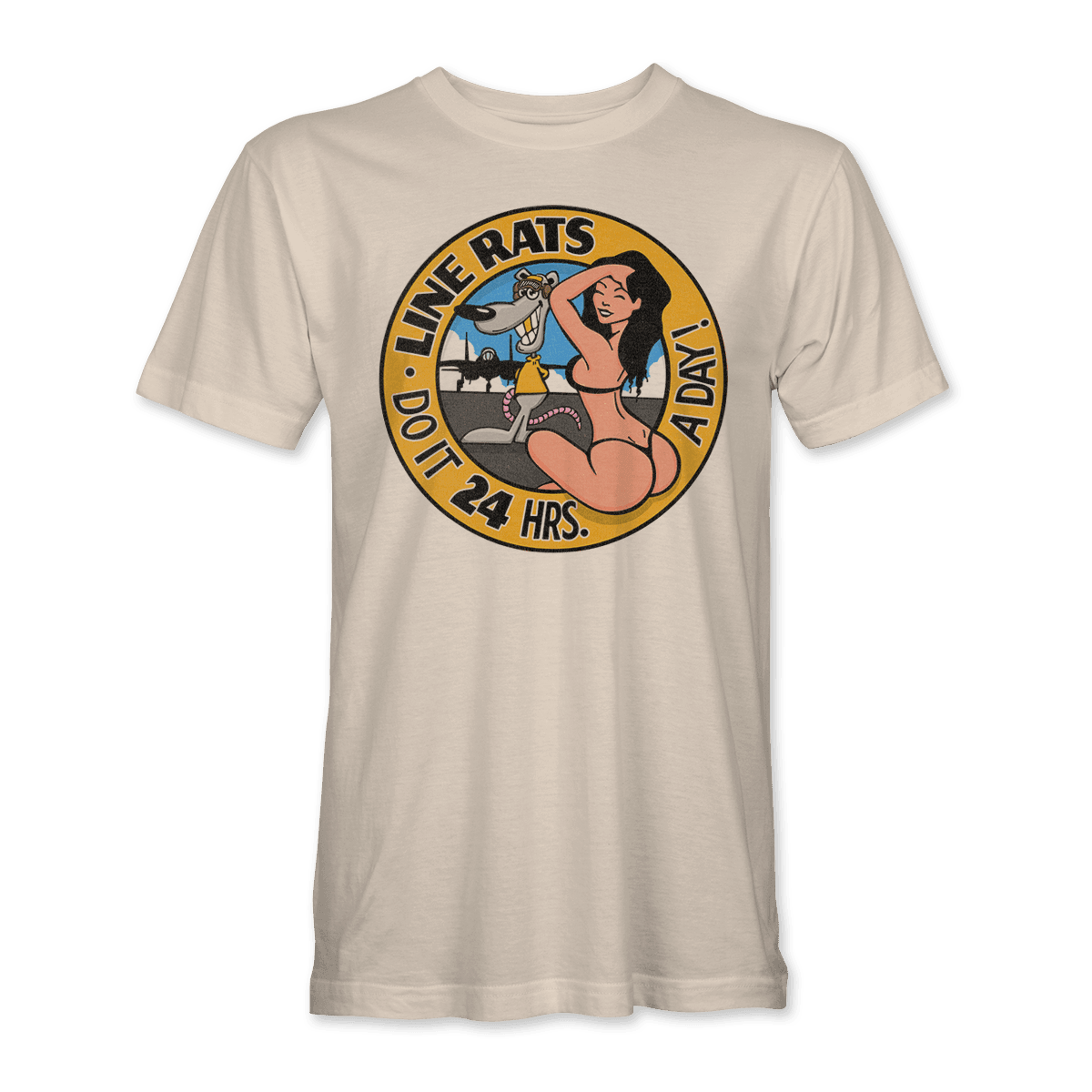 LINE RATS 'DO IT 24HRS A DAY' T-shirt – Mach 5